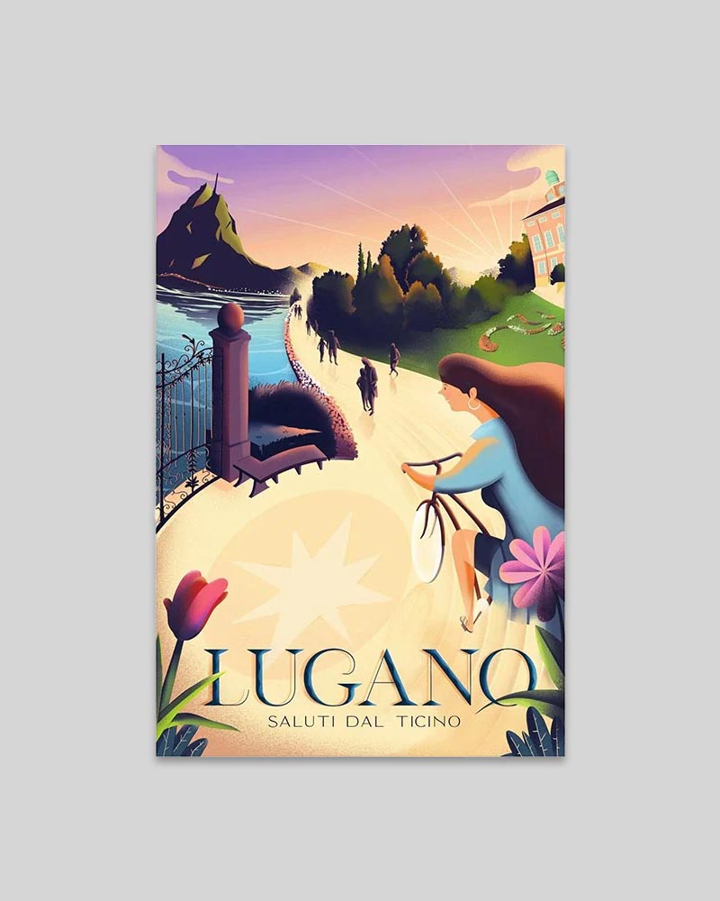 Poster Parco Ciani (Giovanni Occhiuzzi) – Lugano Region